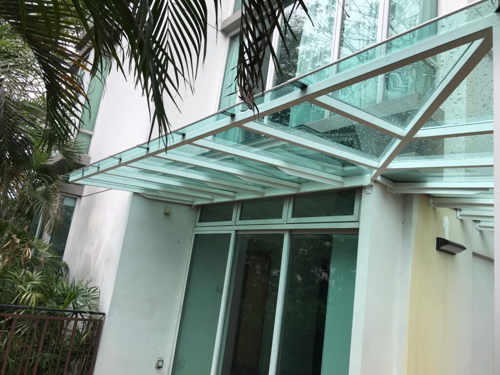 Glass Canopy - Awning Design